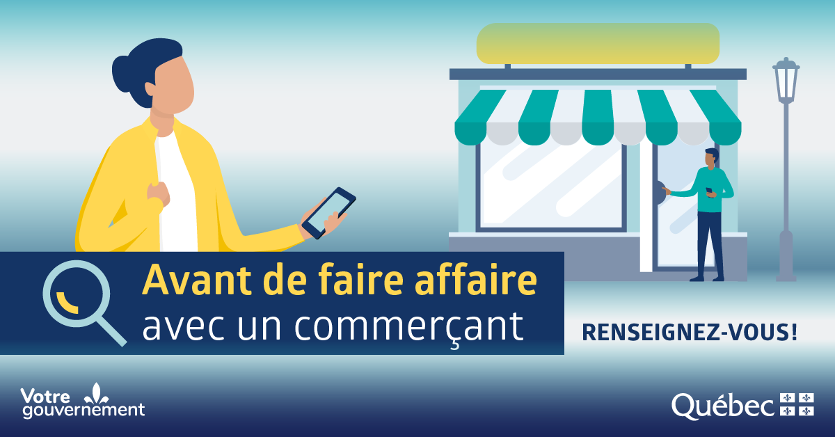 Se renseigner sur un commerçant